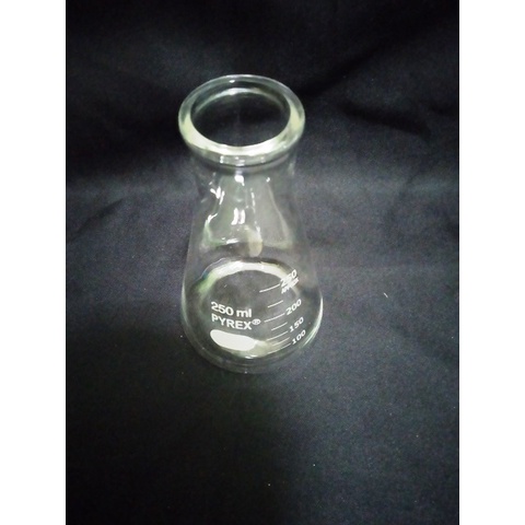 Jual Labu erlenmeyer 250 ml pyrex | Shopee Indonesia
