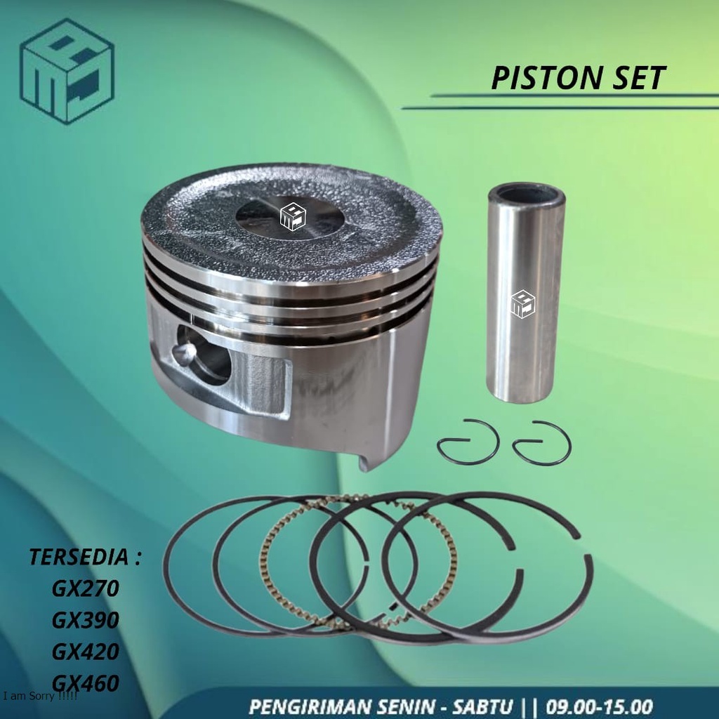 Jual Piston Set Piston Seher Piston Komplit Mesin Penggerak Katinting ...