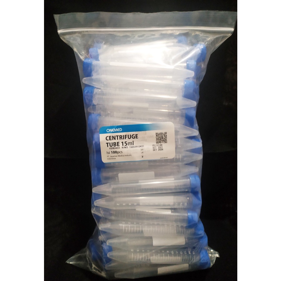 Jual Centrifuge Tube 15 ml Onemed Isi 100 Pcs | Shopee Indonesia