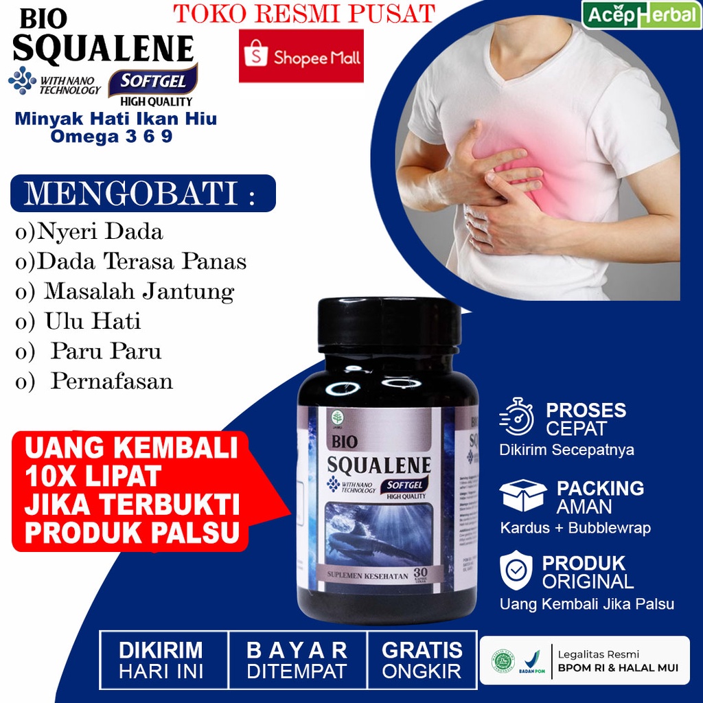Jual OBAT NYERI DADA - OBAT SAKIT DADA - BIO SQUALENE MINYAK HATI IKAN ...
