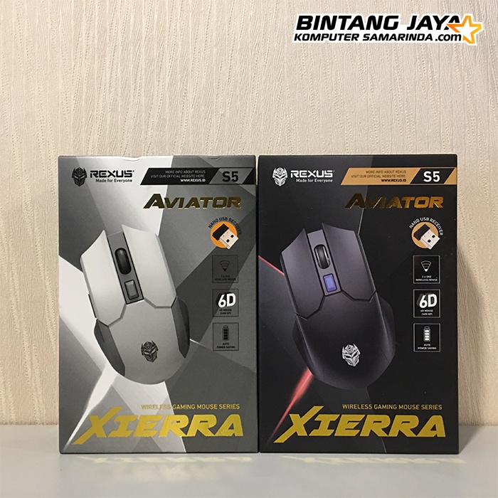 Jual Rexus Aviator S5 Mouse Gaming Wireless | Shopee Indonesia