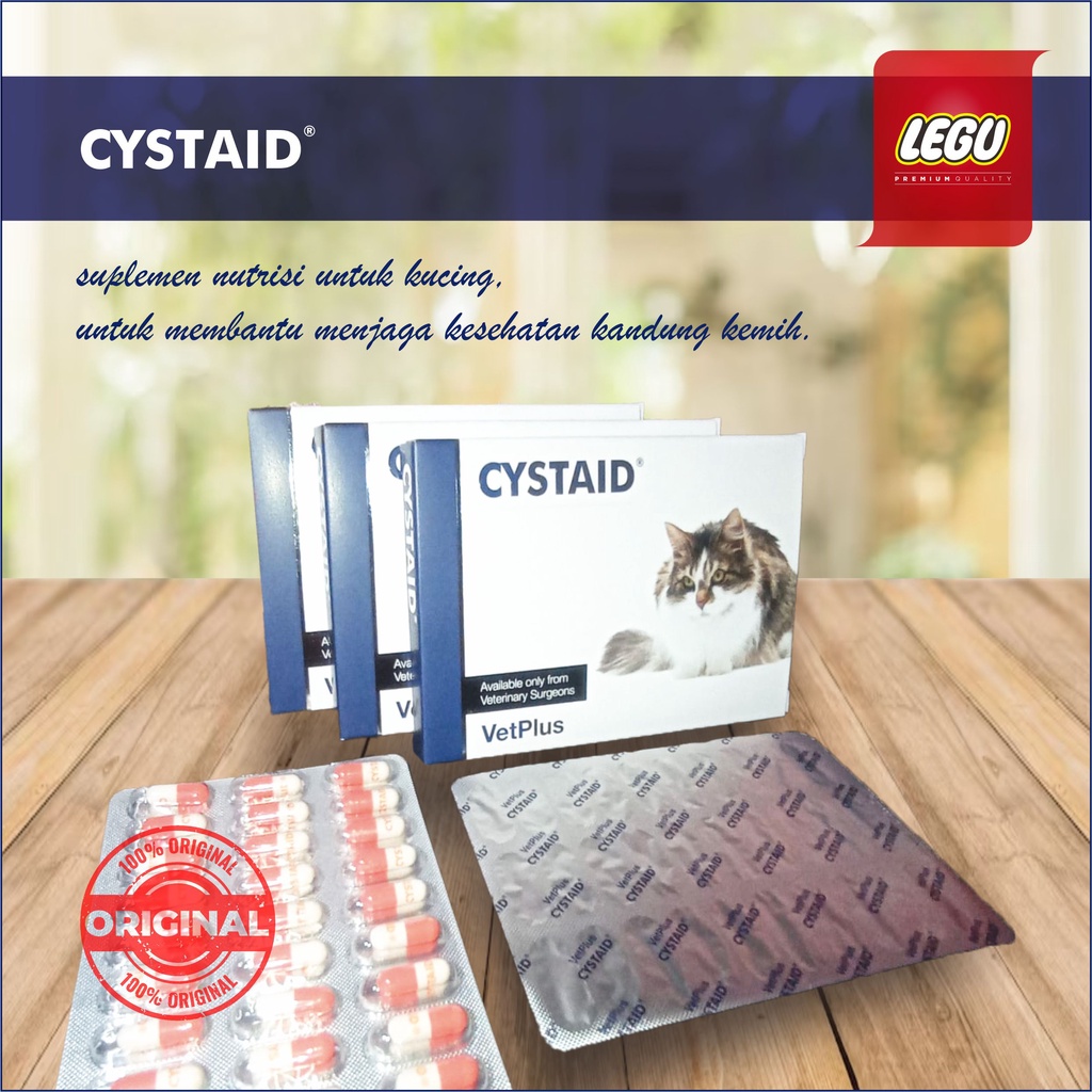 Jual Vetplus Cystaid Per Capsule (1 Capsue), TERMURAH ! | Shopee Indonesia