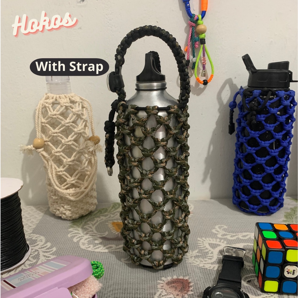 Jual [CUSTOM-MADE] Cover Botol Bottle Tumbler Strap Wrap Paracord ...