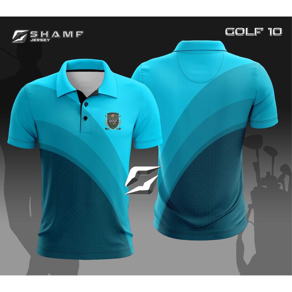 Jual JERSEY CUSTOM / JERSEY GOLF / GOLF PRIA / GOLF 10 | Shopee Indonesia
