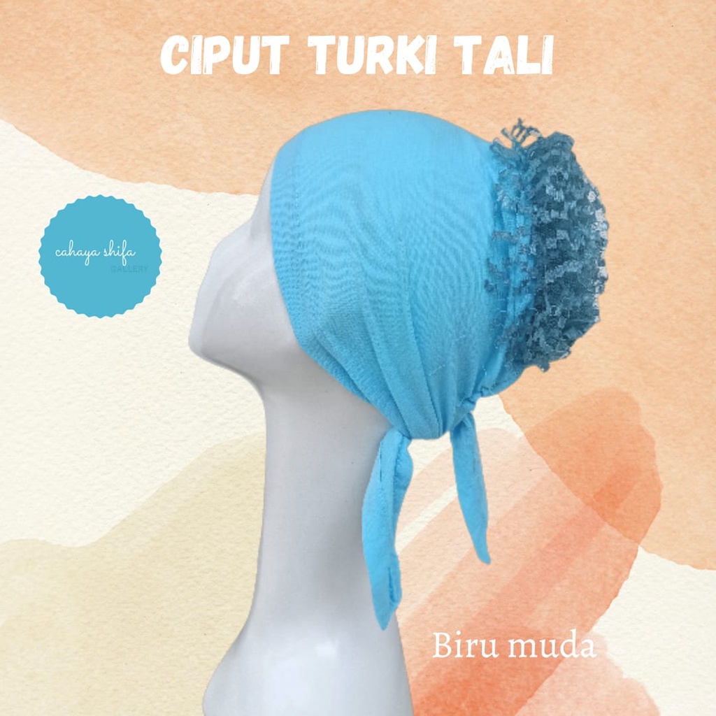 Jual Ciput Turki Tali Premium Renda Cepol Tali Ciput Turki Basic Tali Shopee Indonesia
