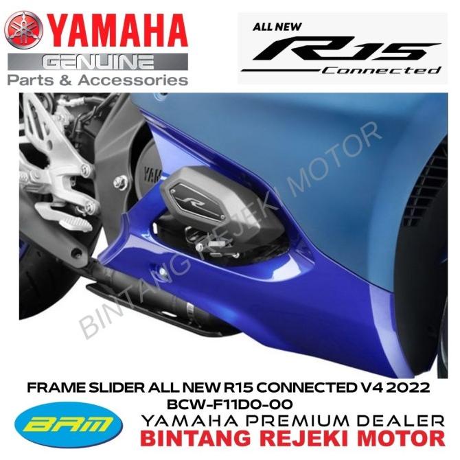 Jual frame slider all new r15 connected v4 2022 bcw-f11d0-00 [y-brm ...