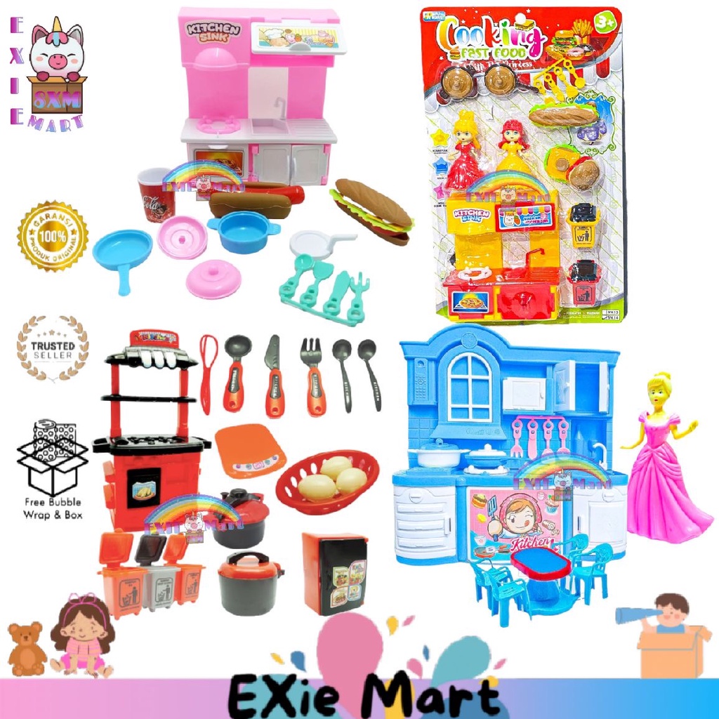 Jual MAINAN ANAK MASAK-MEMASAK SET - KITCHEN COOK - MAINAN ALAT MASAK ...