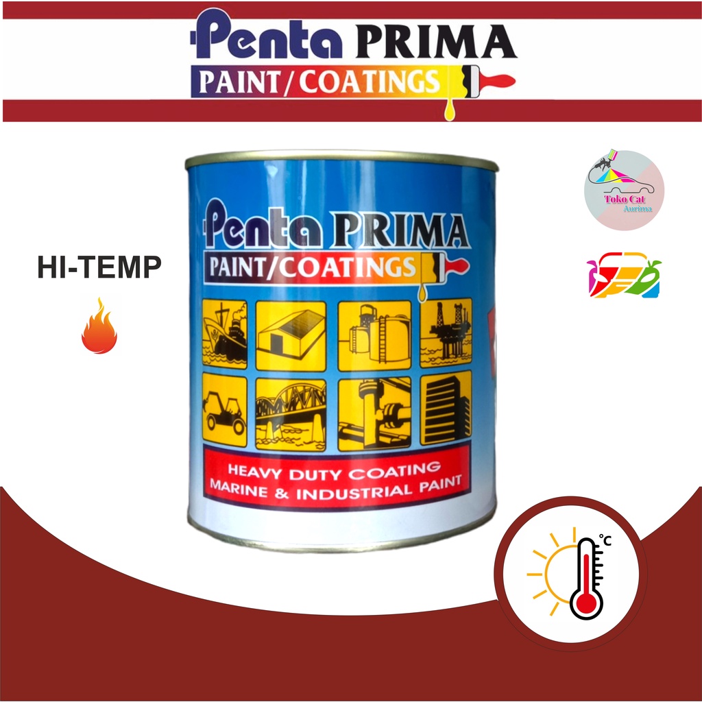 Jual CAT DUCO CAT MOBIL PENTAGLOSS HIGH TEMP ANTI PANAS BLACK,SILVER ...