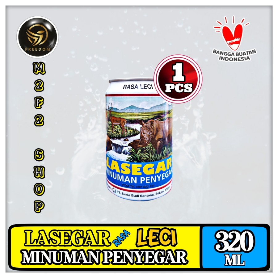 Jual LASEGAR Minuman Larutan Penyegar Rasa Leci Kaleng - 320 ml ...