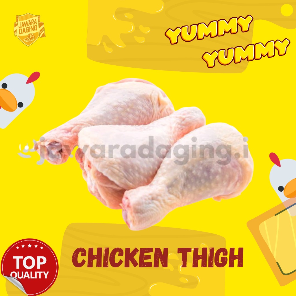 Jual Paha Ayam|Chicken Thigh 1Kg | Shopee Indonesia