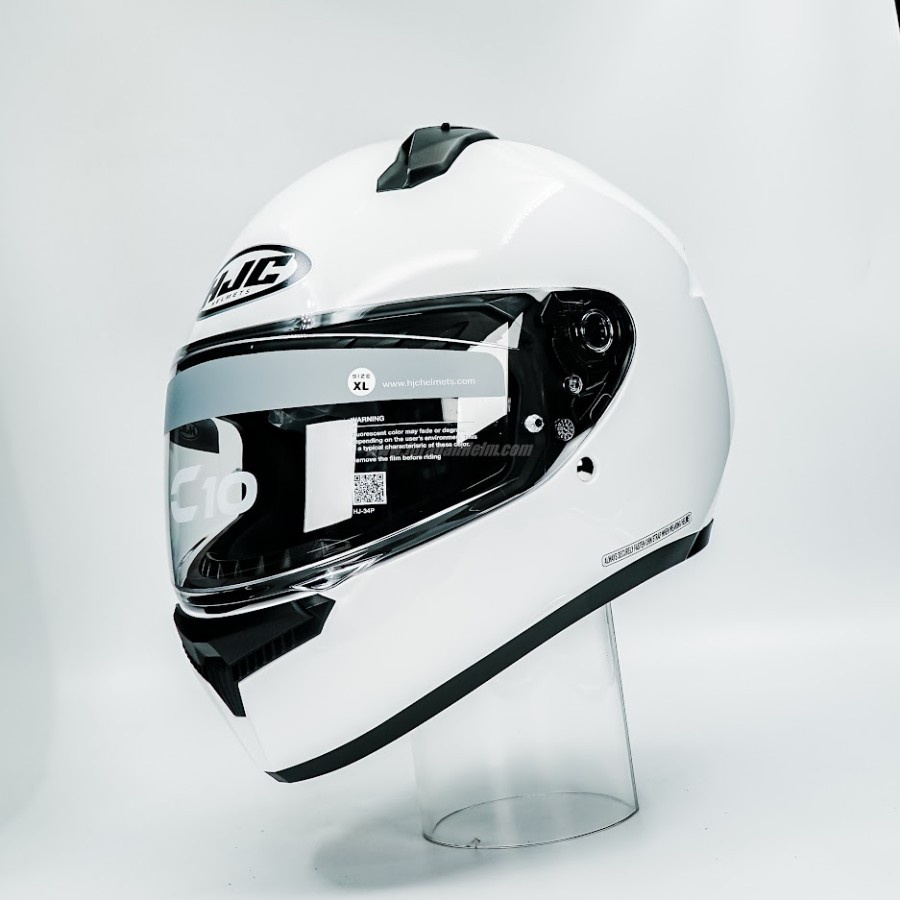 Jual Helm HJC C10 White | Shopee Indonesia