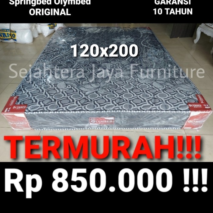 Jual PROMO Springbed Olympic 120x200 ASLI BERGARANSI | Shopee Indonesia