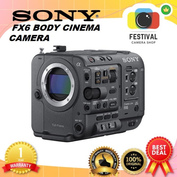 Jual Sony FX6 Body Only Full-Frame Cinema Camera Garansi Resmi | Shopee Indonesia
