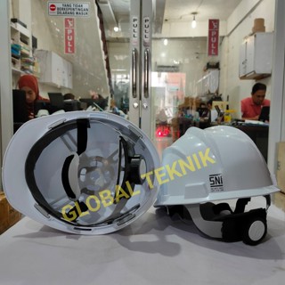 Jual Helm Safety FASTRACK PUTIH SNI Helm Proyek Model putar SNI Helm ...