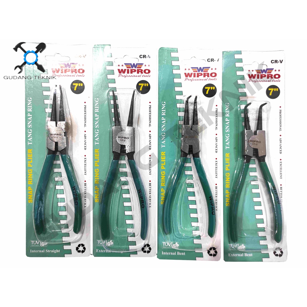 Jual WIPRO Tang Snapring 7" Internal External Lurus Bengkok WIPRO ...