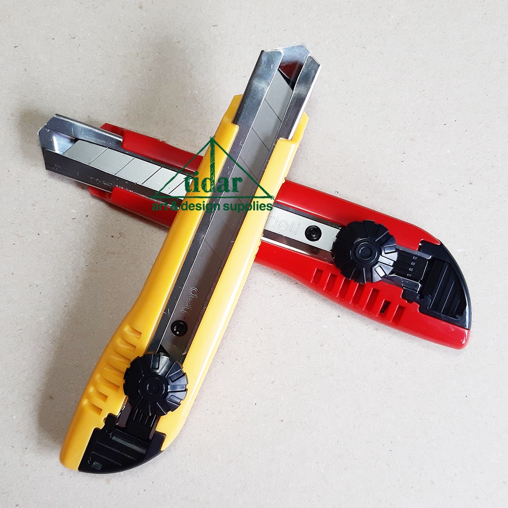Jual [MR] Cutter Deli 2043 - Kater Besar - Pisau Potong - Pemotong ...