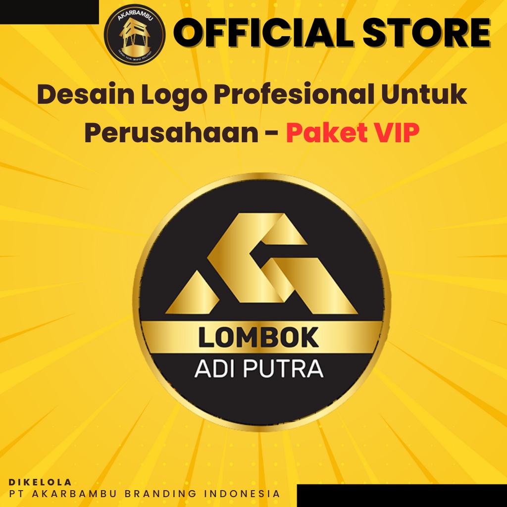 Jual Layanan Desain - Logo Profesional Untuk Perusahaan - Paket VIP ...