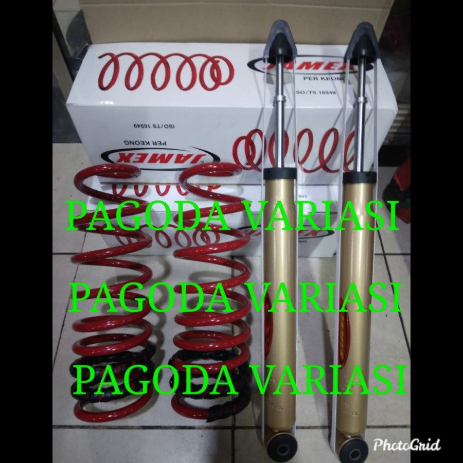 Jual PAKET SHOCK BREAKER + PER KEONG JAMEX EMPUK RAIZE 2021-ON BELAKANG ...