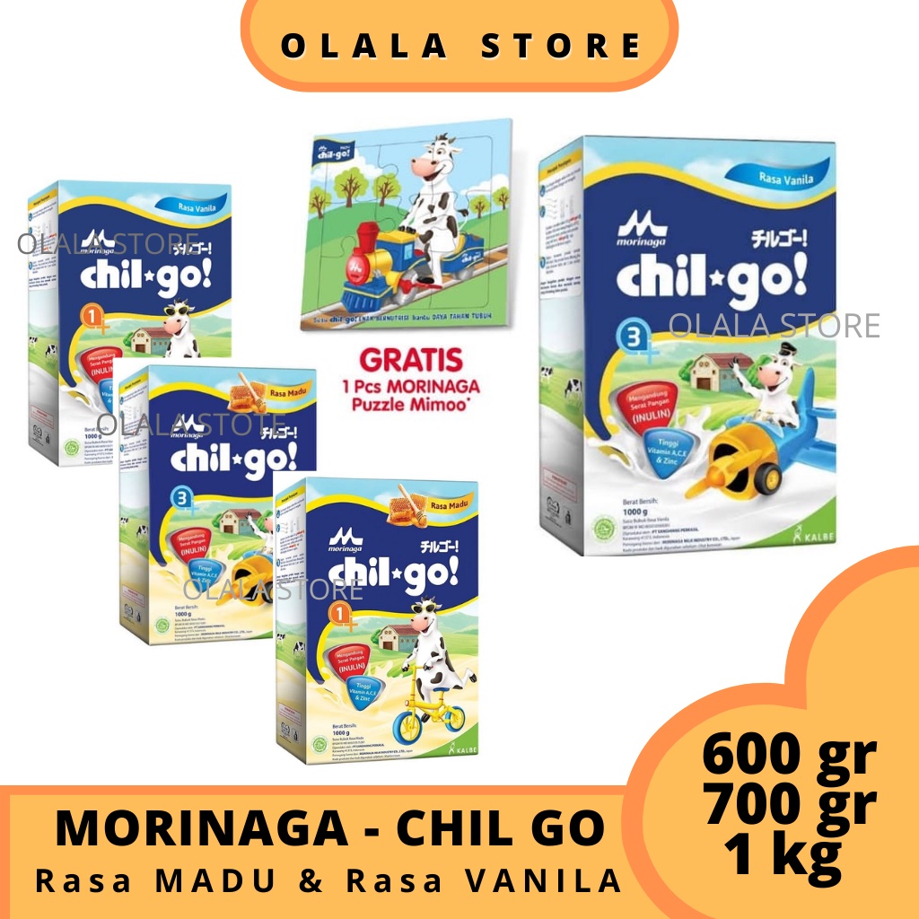 Jual Susu Morinaga Chil Go Powder 600 Gram/ 700 Gram / 1000 Gram Susu ...