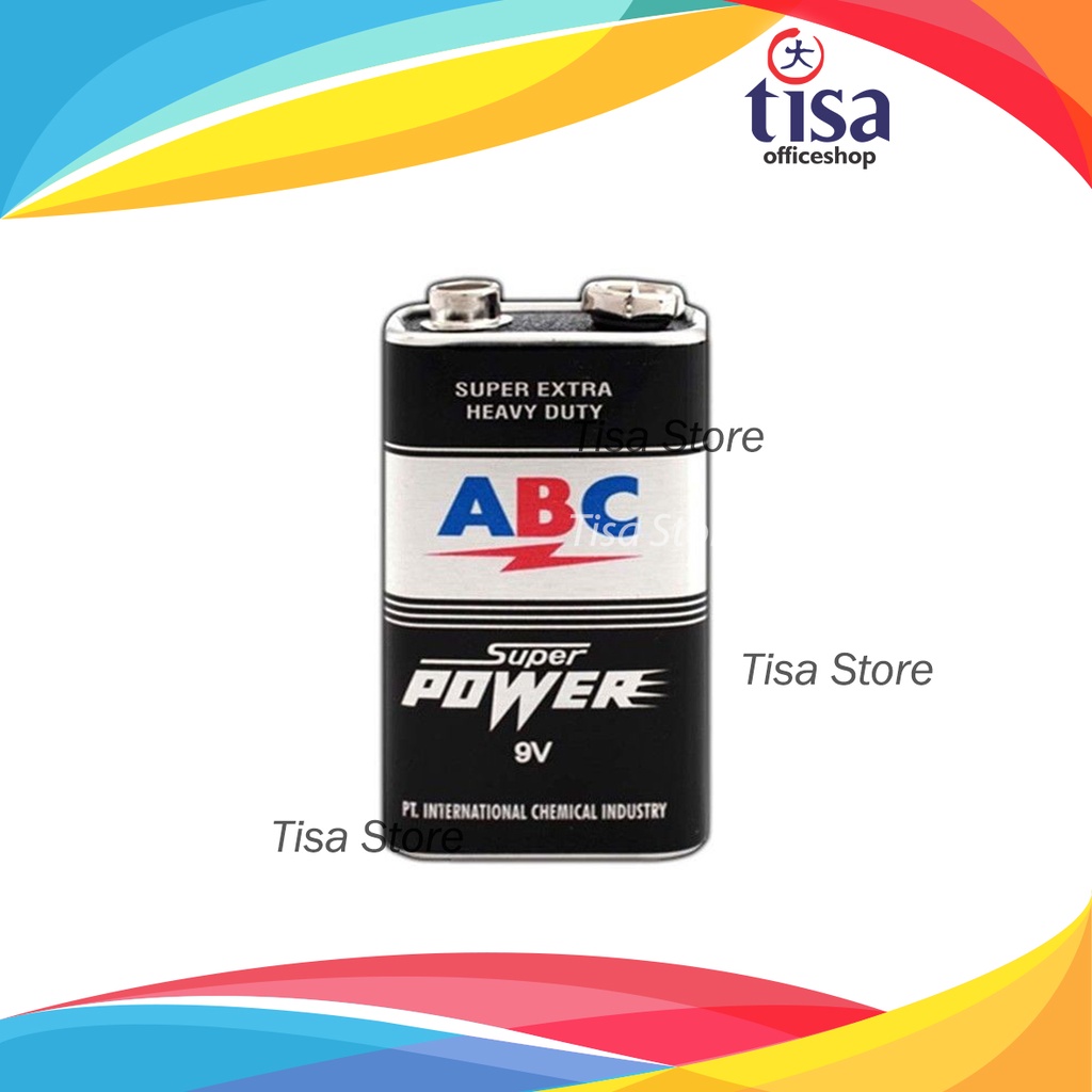 Jual Baterai Kotak ABC Super Power 9V | Shopee Indonesia