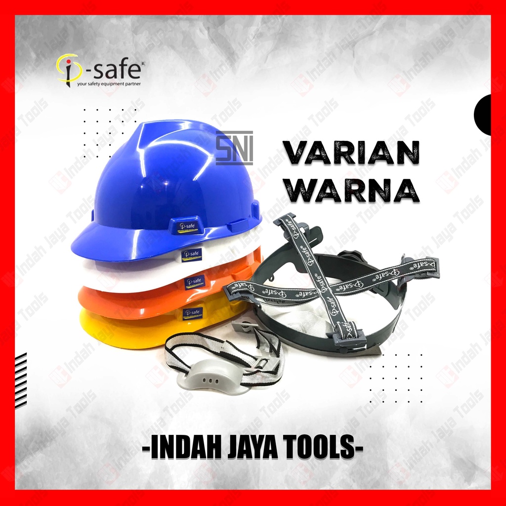 Jual I-SAFE FASTRACK Helm Proyek SNI Model PUTAR Fast Track Safety ...