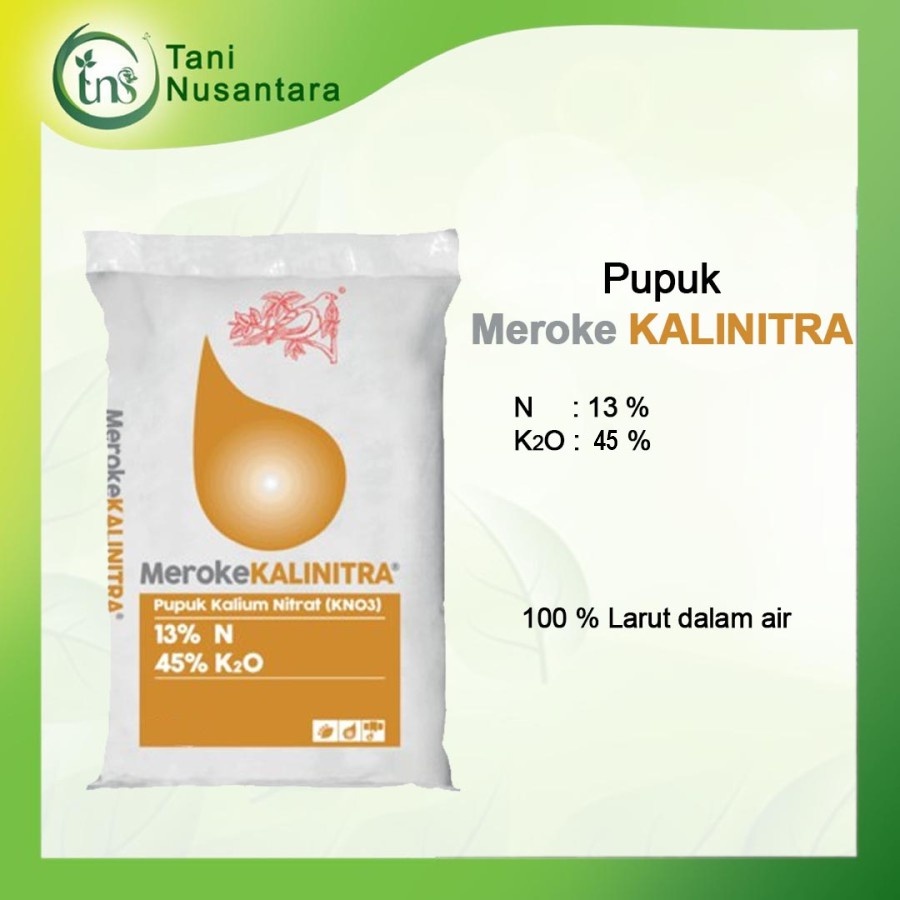 Jual Pupuk Meroke Kalinitra Kemasan Original 1 Kg - Kalium Nitrat untuk ...
