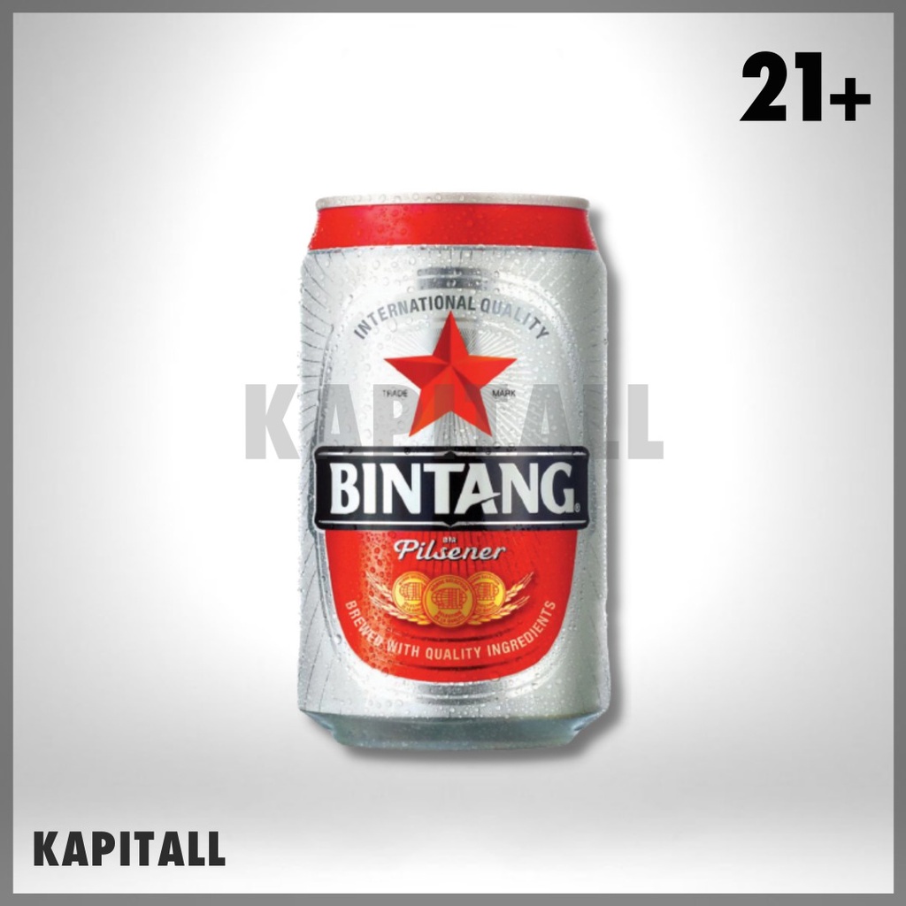 Jual BEER BINTANG PILSENER CAN 320ml | Shopee Indonesia