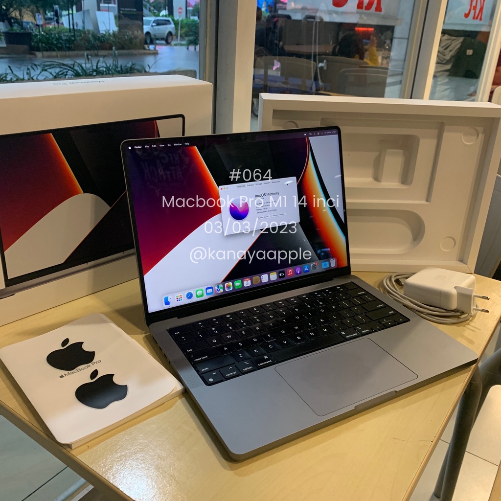 Jual Macbook Pro M1 Pro 14 inci 512GB Ram 16GB Spacegrey resmi, 2nd ...