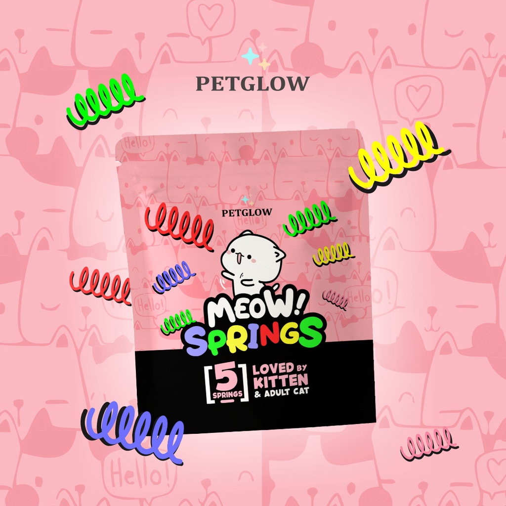 Jual Petglow Rainbow Springs Mainan Kucing Anjing Interaktif Spiral ...
