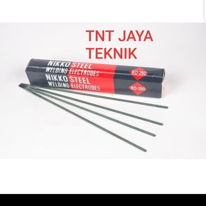 Jual Kawat Las Nikko Steel Rd 260- 2,6Mm X 350 Mm 1Kotak Isi 1 Kg Besi | Shopee Indonesia