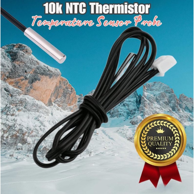 Jual Termurah!! NTC THERMISTOR 10k/B3435 Sensor Temperature Suhu Akurasi Tinggi | Shopee Indonesia