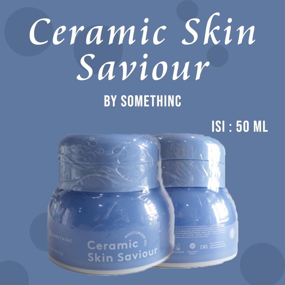 Jual SOMETHINC Ceramic Skin Saviour Moisturizer ceramide niacinamide ...