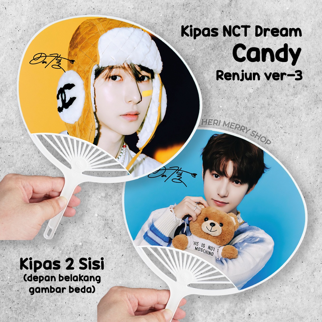 Jual Kipas NCT Dream Candy - Merchandise KPOP Hand fan Unofficial Kipas ...