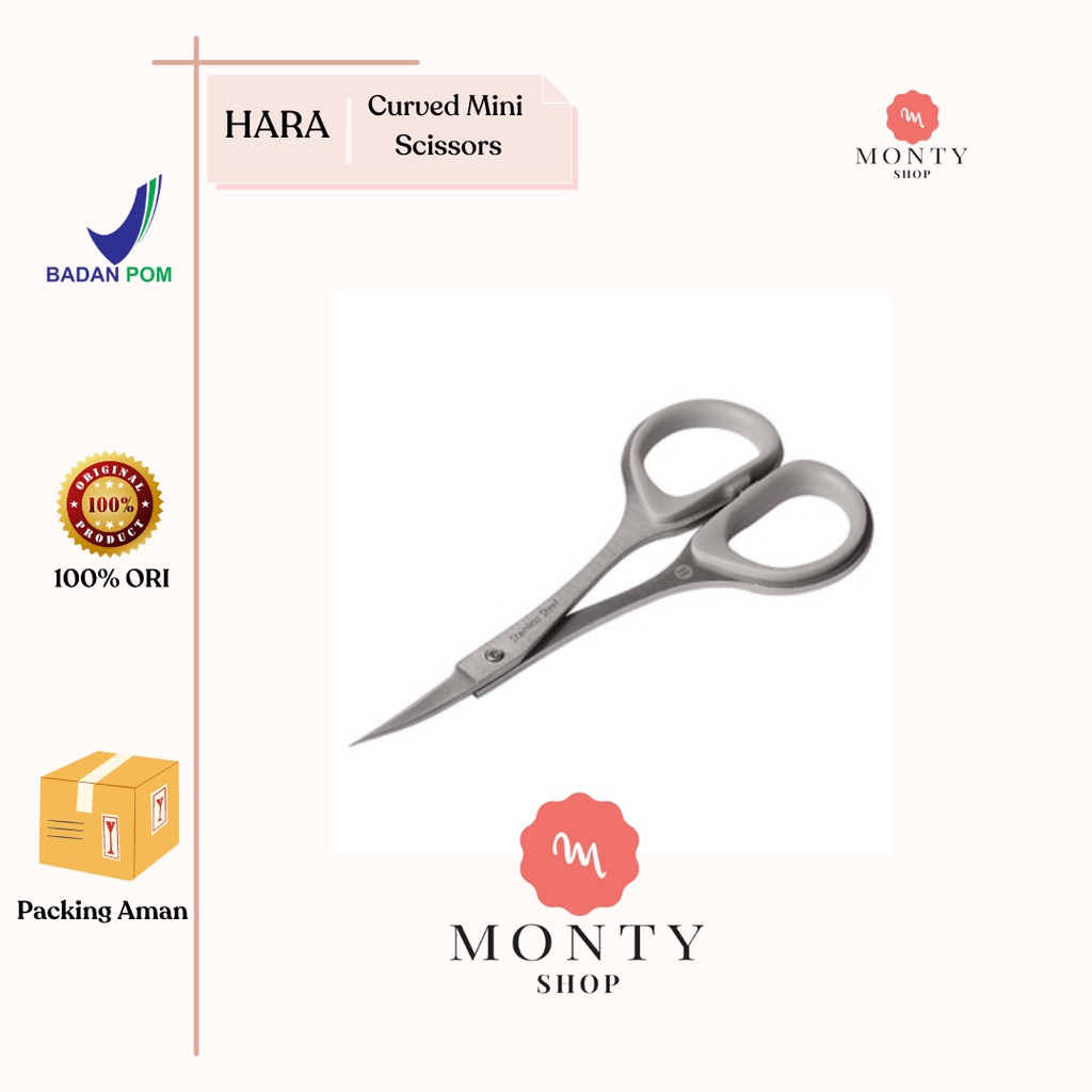Jual HAQUHARA Curved Mini Scissor / Gunting Skot mata - Alis - Bulu ...