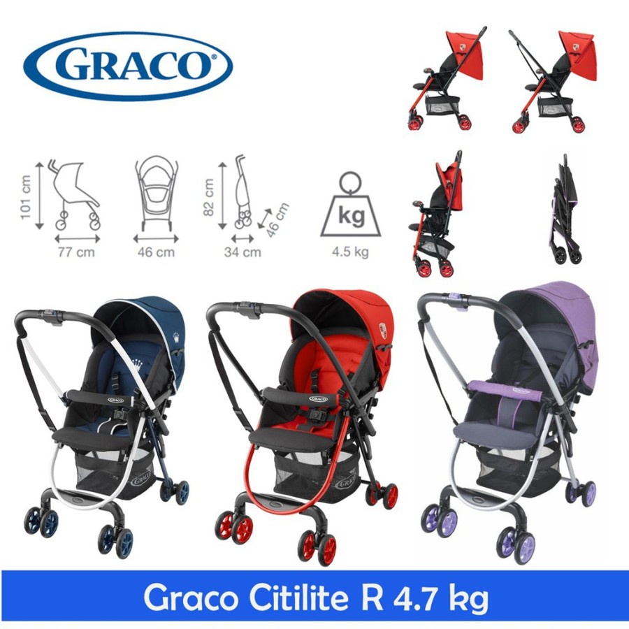 Jual GRACO Citilite stroller dorongan bayi | Shopee Indonesia