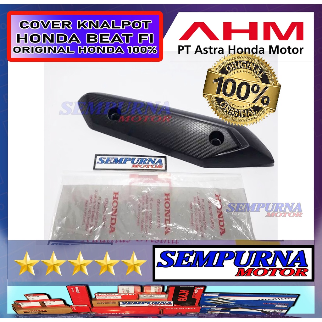 Jual 18318-K25-900 Cover Tutup Knalpot Beat Fi 100% Original Honda Asli ...