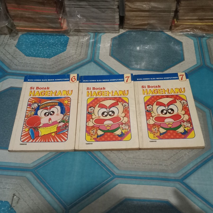 Jual Bursa Komik 2nd Komik Si botak Hagemaru | Shopee Indonesia