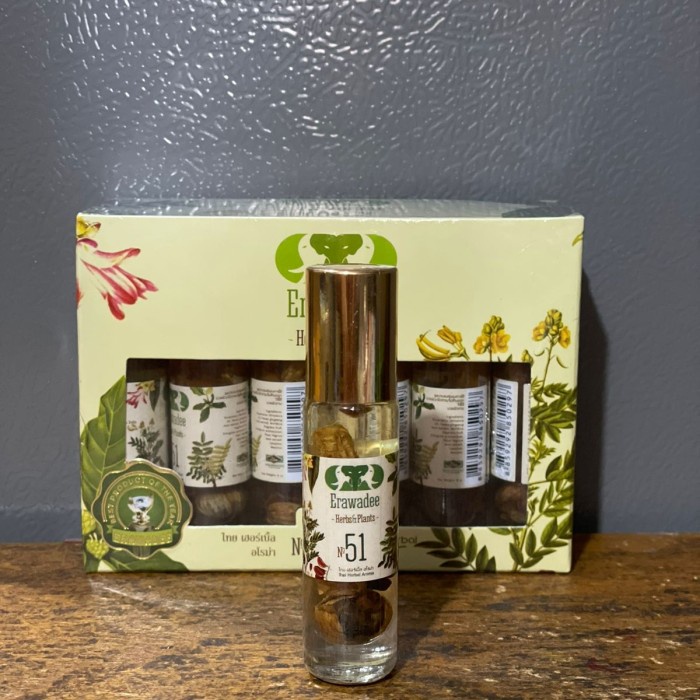 Jual Minyak Angin Erawadee 51 herbal Original Thailand inhaler | Shopee ...