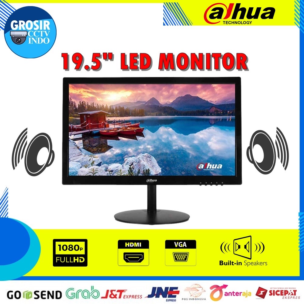 Jual LED Monitor DAHUA Built-in Speaker GCI | Shopee Indonesia