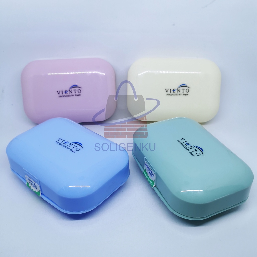 Jual Kotak Sabun Mandi Viento Warna Tempat Sabun Batang Soap Box ...
