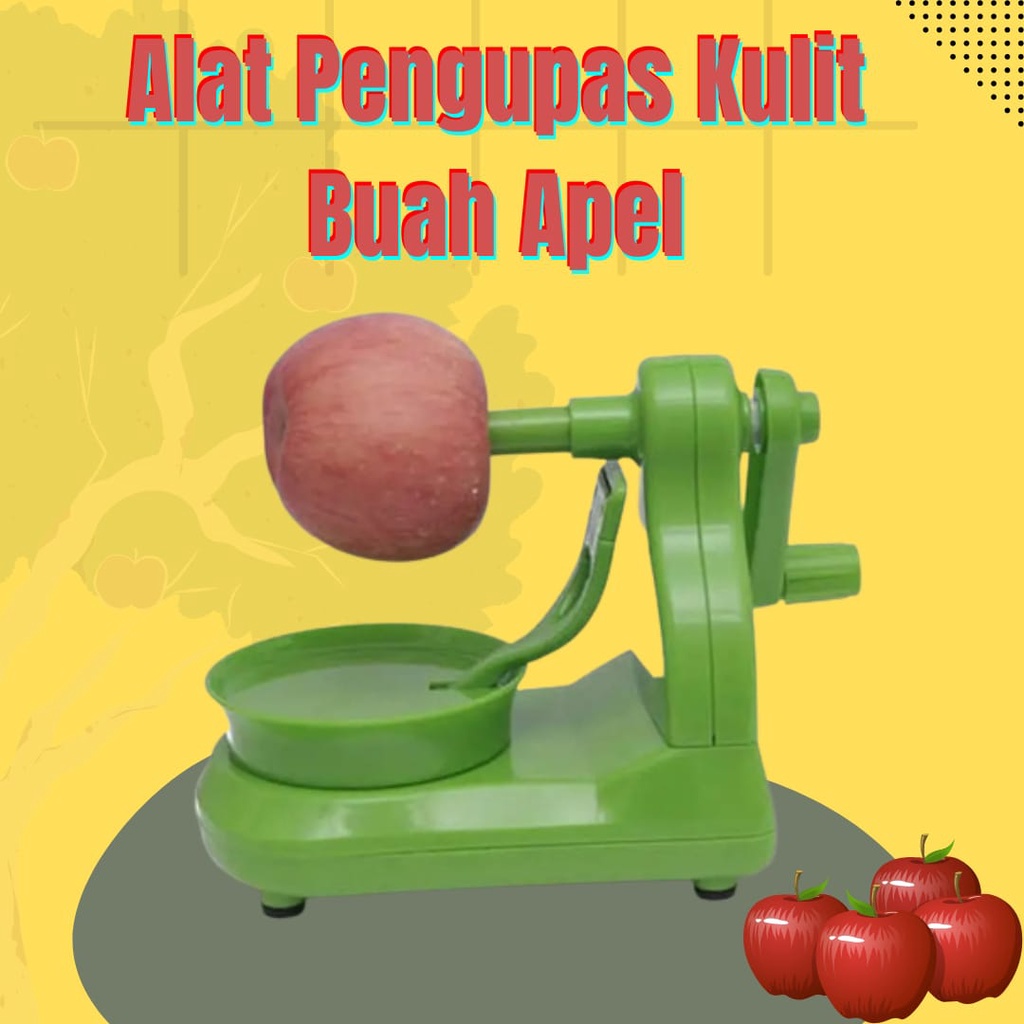 Jual Alat Pengupas Kulit Buah Apel Pir Apple Peeler Pisau Kupas Kulit ...