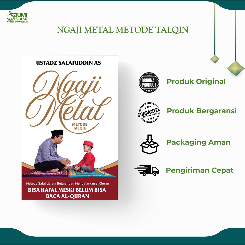Jual Buku Agama - Ngaji Metal Metode Talqin - Ustadz Salafuddin As ...