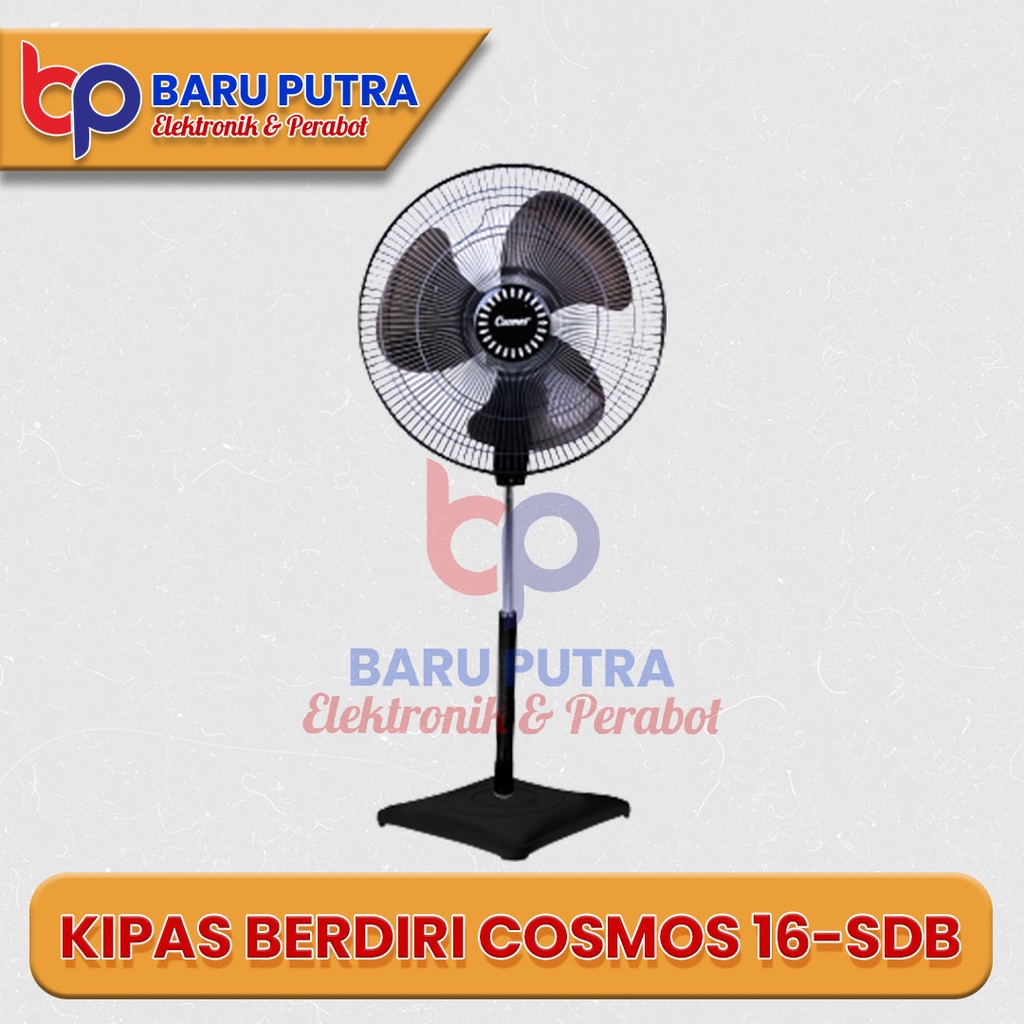 Jual Cosmos Kipas Angin Stand Fan 16-SDB dan 16-SAE | Shopee Indonesia