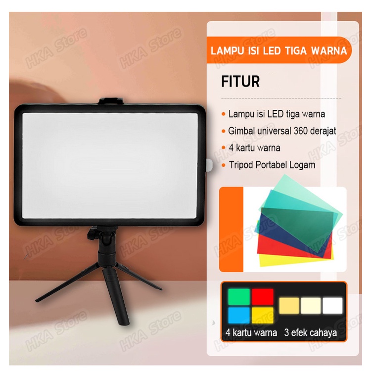 Jual Lampu Video LED Video Light Dimmable 2700-6000K 160 LEDs USB ...