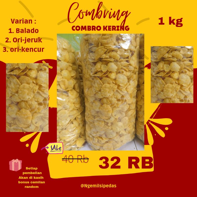Jual comring( combro kering) 1 kg | Shopee Indonesia