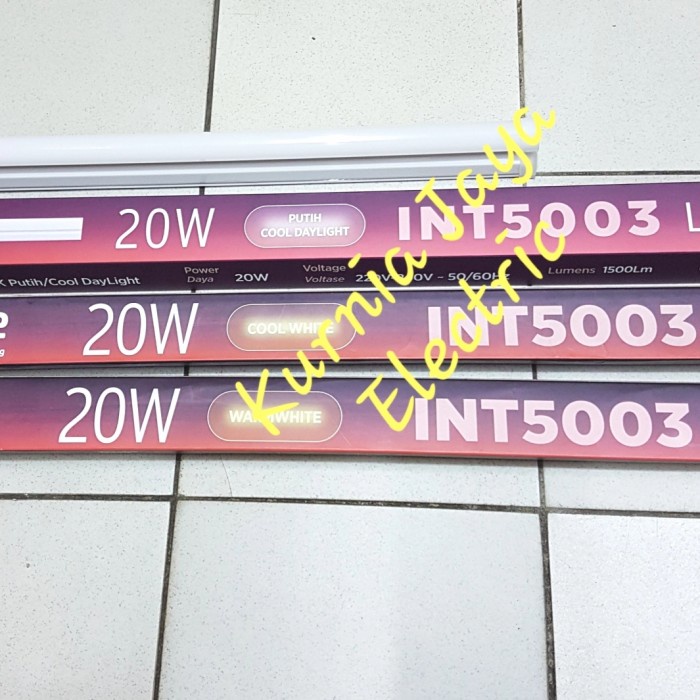 Jual [Hias] Inlite Lampu Neon Led Tl T5 Int5003 20W 120Cm Tube Batten ...