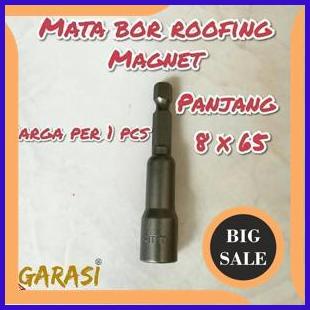 Jual mata bor roofing 8 mm x 65 mm mata baut roofing mata bor baut baja ...