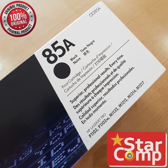 Jual [Color] Hp Laserjet 85A Black Toner Ce285A Printer P1102 [Sd47F0 ...
