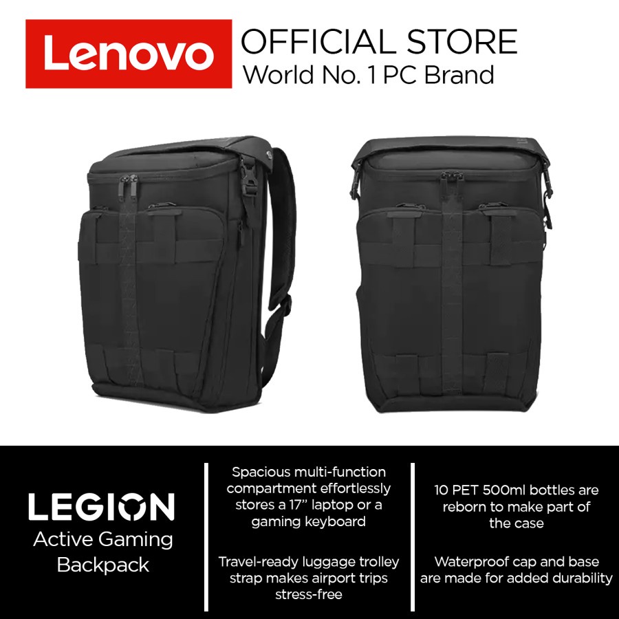 Jual Lenovo Legion Active Gaming Backpack | Shopee Indonesia