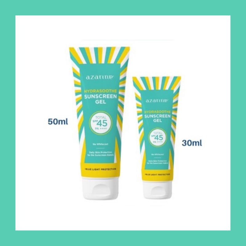 Jual (MINI) Hydrasoothe Sunscreen Gel Spf 45 30ml | Shopee Indonesia